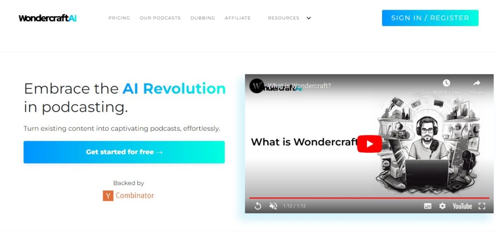Wondercraft AI New Tool Features, Pricing & More [2025]