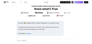 True AI The New Tool Examined and Reviewed [2025]