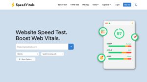 SpeedVitals New Tool Features, Pricing & More [2025]