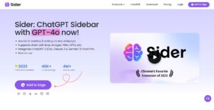 Sider Tool Explained - Quick Overview: Features & More